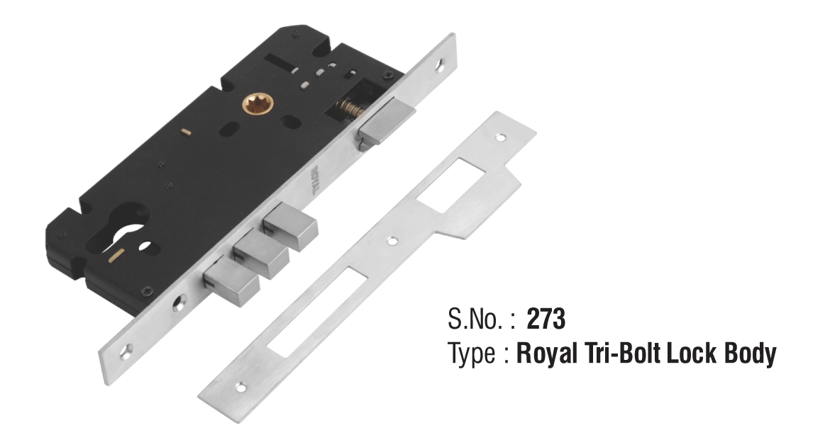 Royal Tri-Bolt Lock Body